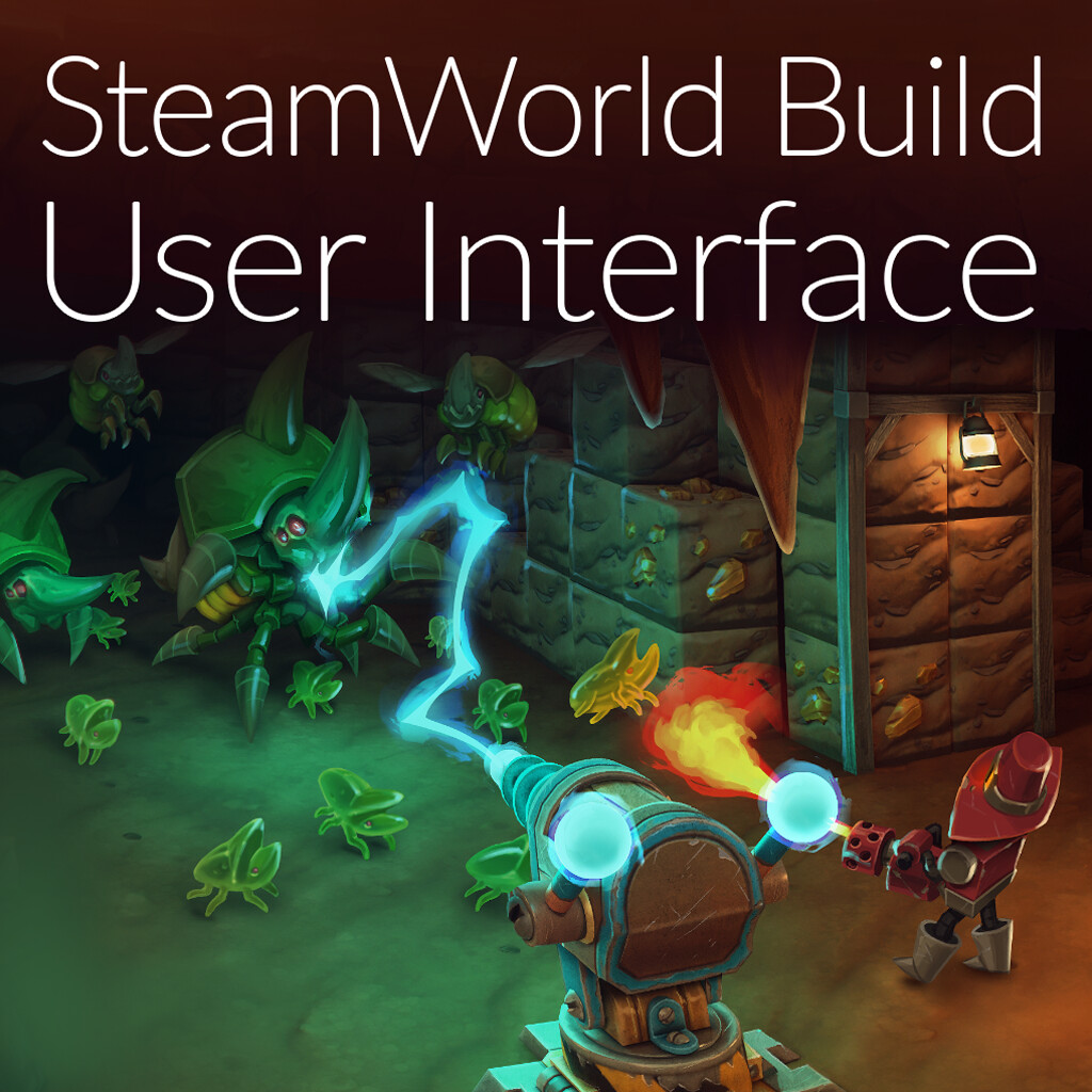 ArtStation - SteamWorld Build User Interface