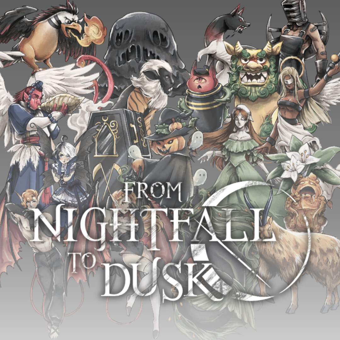 ArtStation - From Nightfall to Dusk - Monsters / Relics