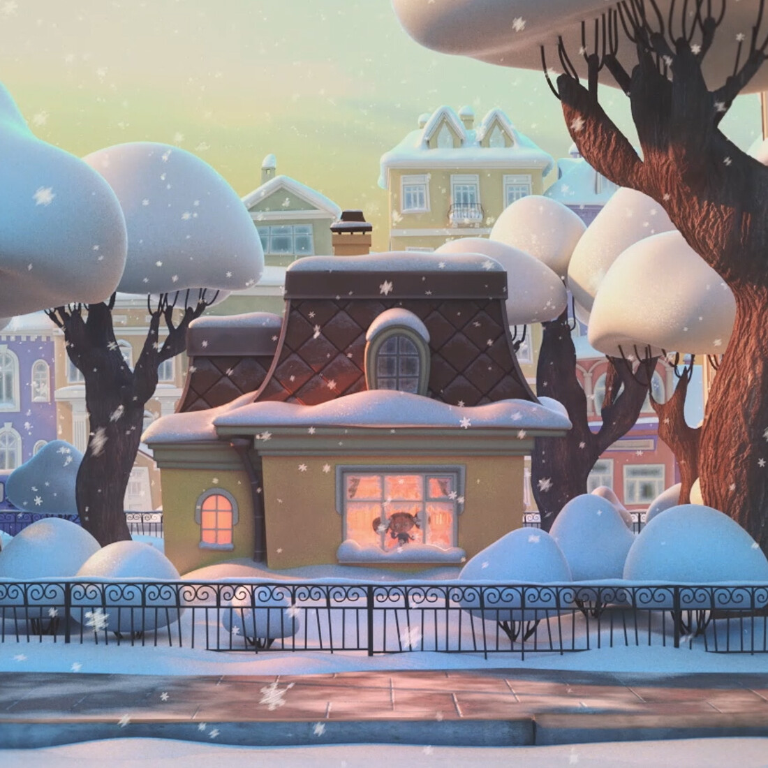 ArtStation - Cheburashka | The Secret of the Holiday