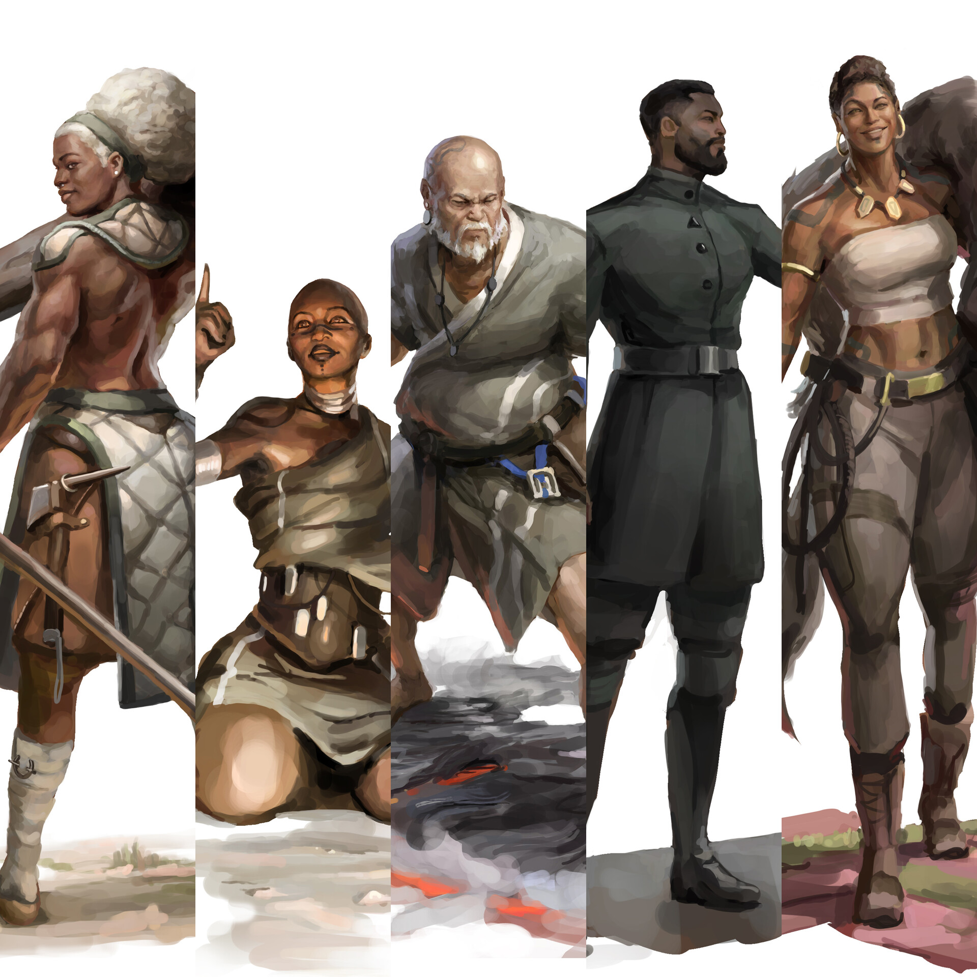 ArtStation - Fifth Season Archetypes pt2