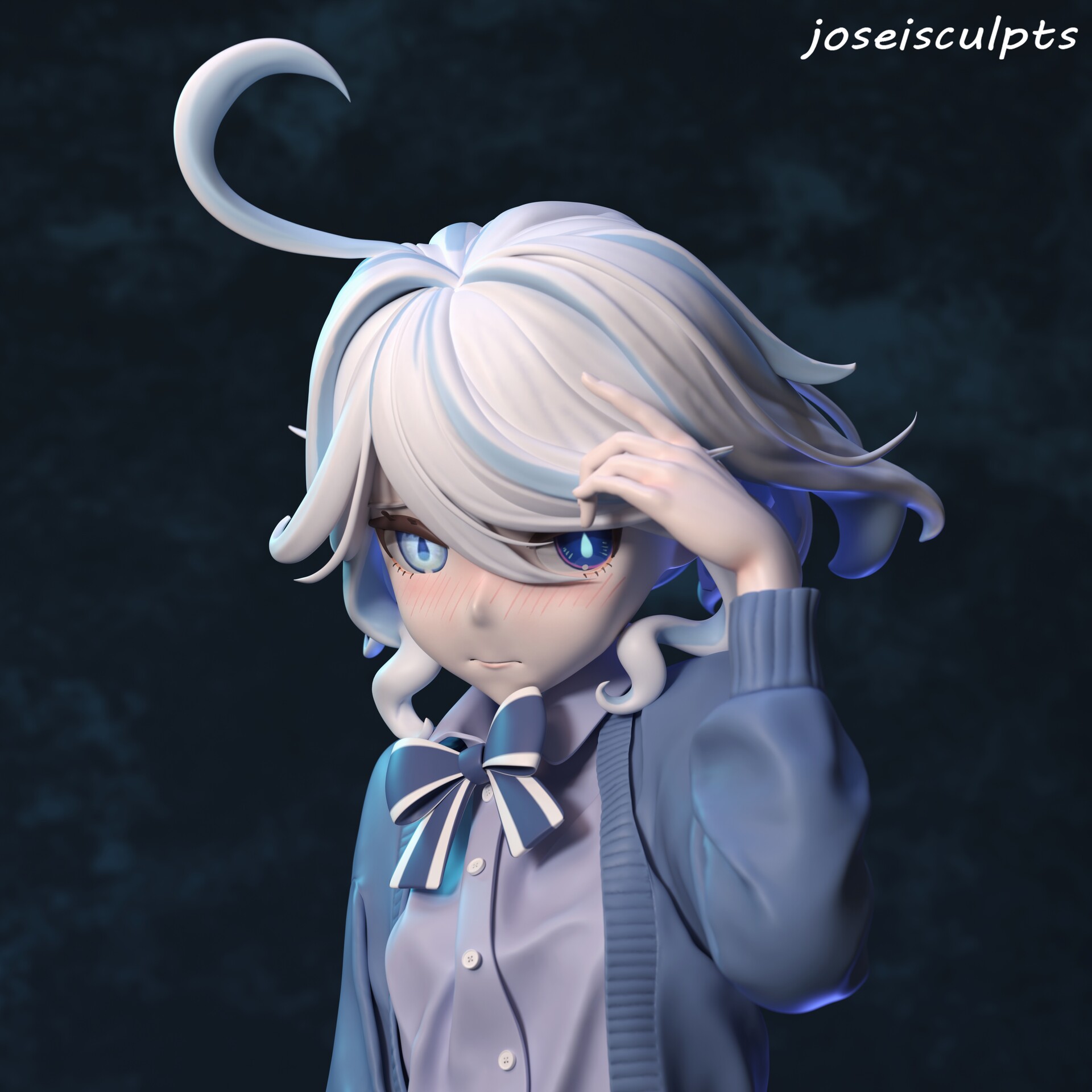 ArtStation - Furina from Genshin Impact