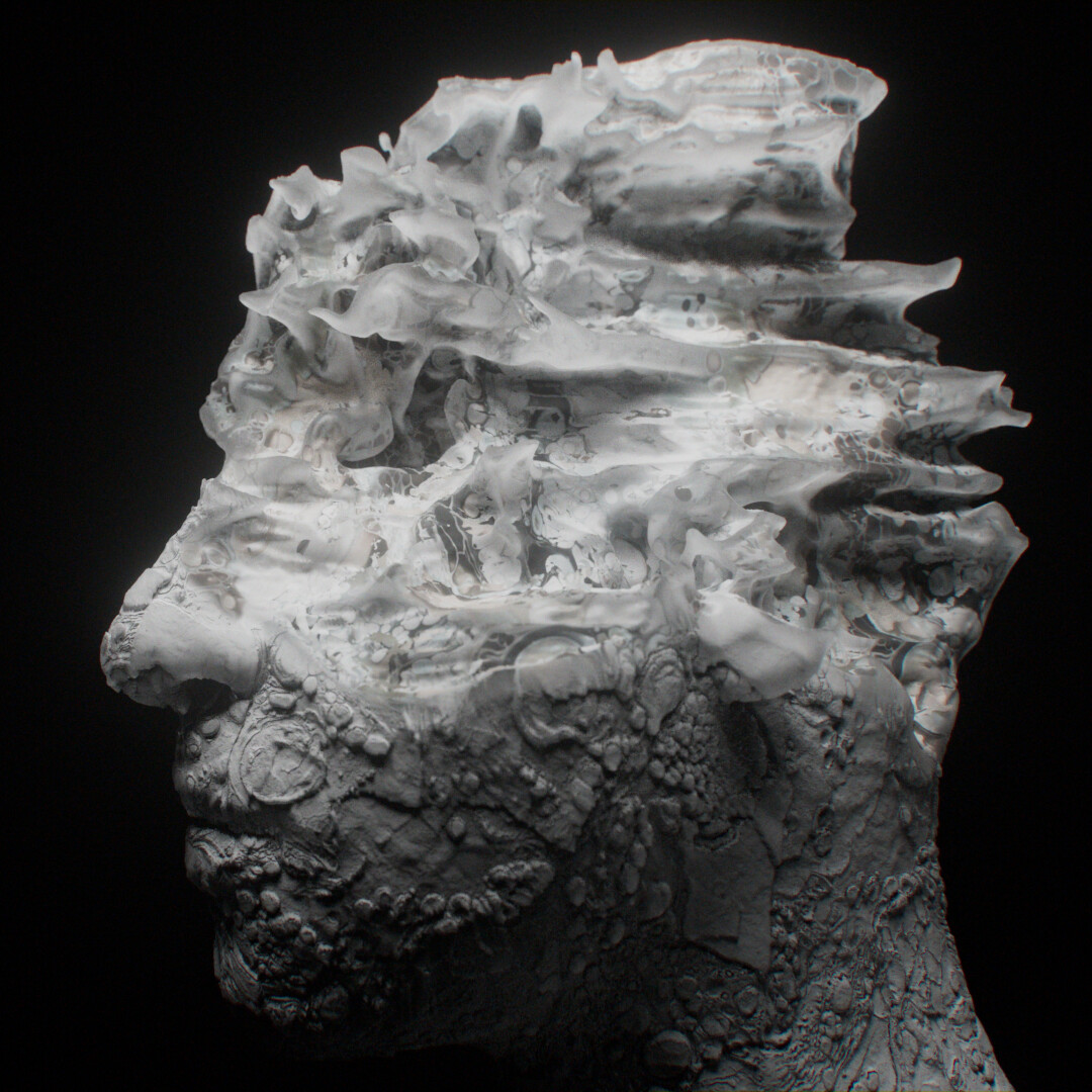 ArtStation - Eroded Head
