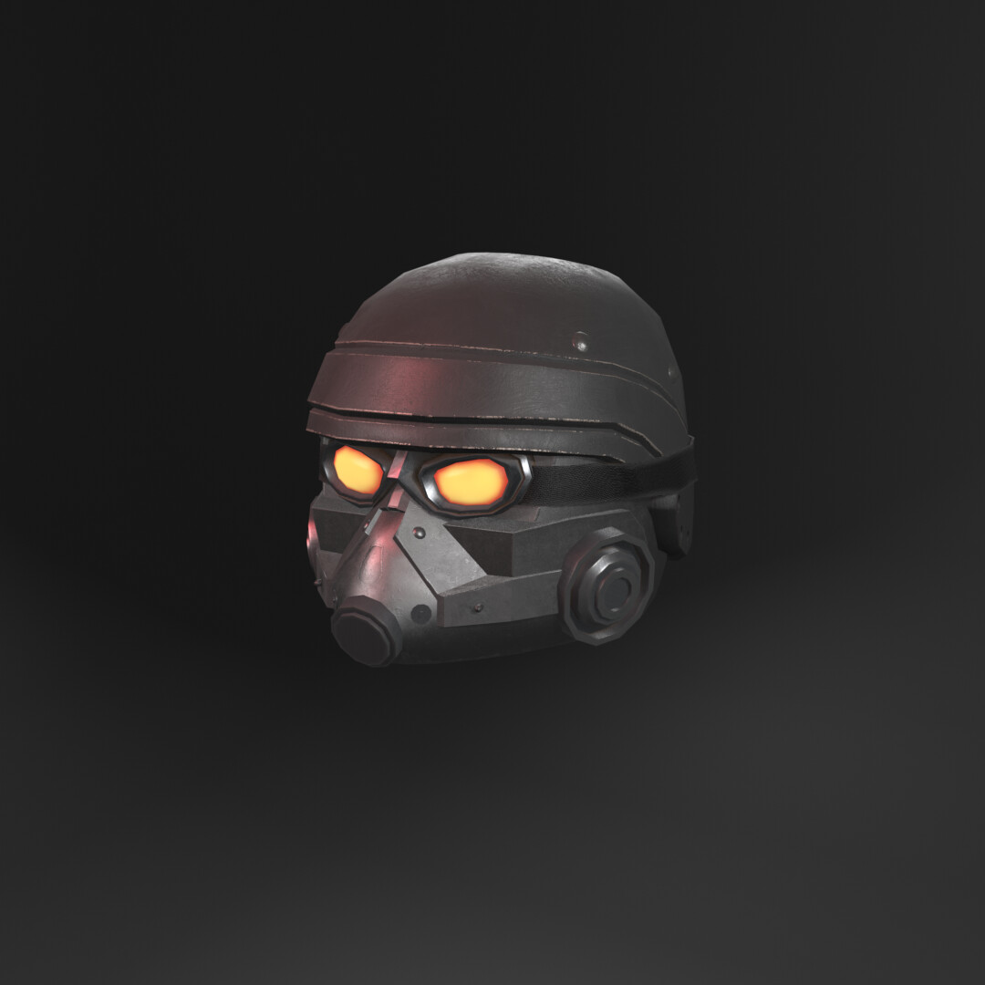 ArtStation - Killzone 2 Trooper Helmet Fan Art