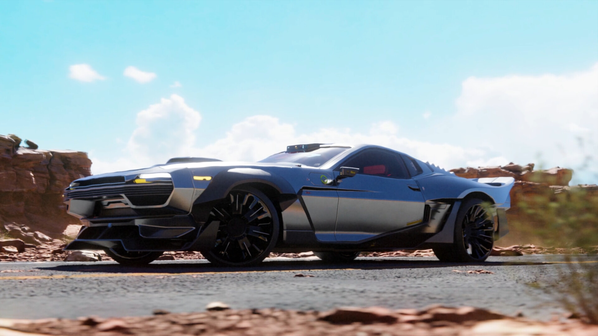 ArtStation - Cyberpunk 2077 Quadra Type-66 Car Animation
