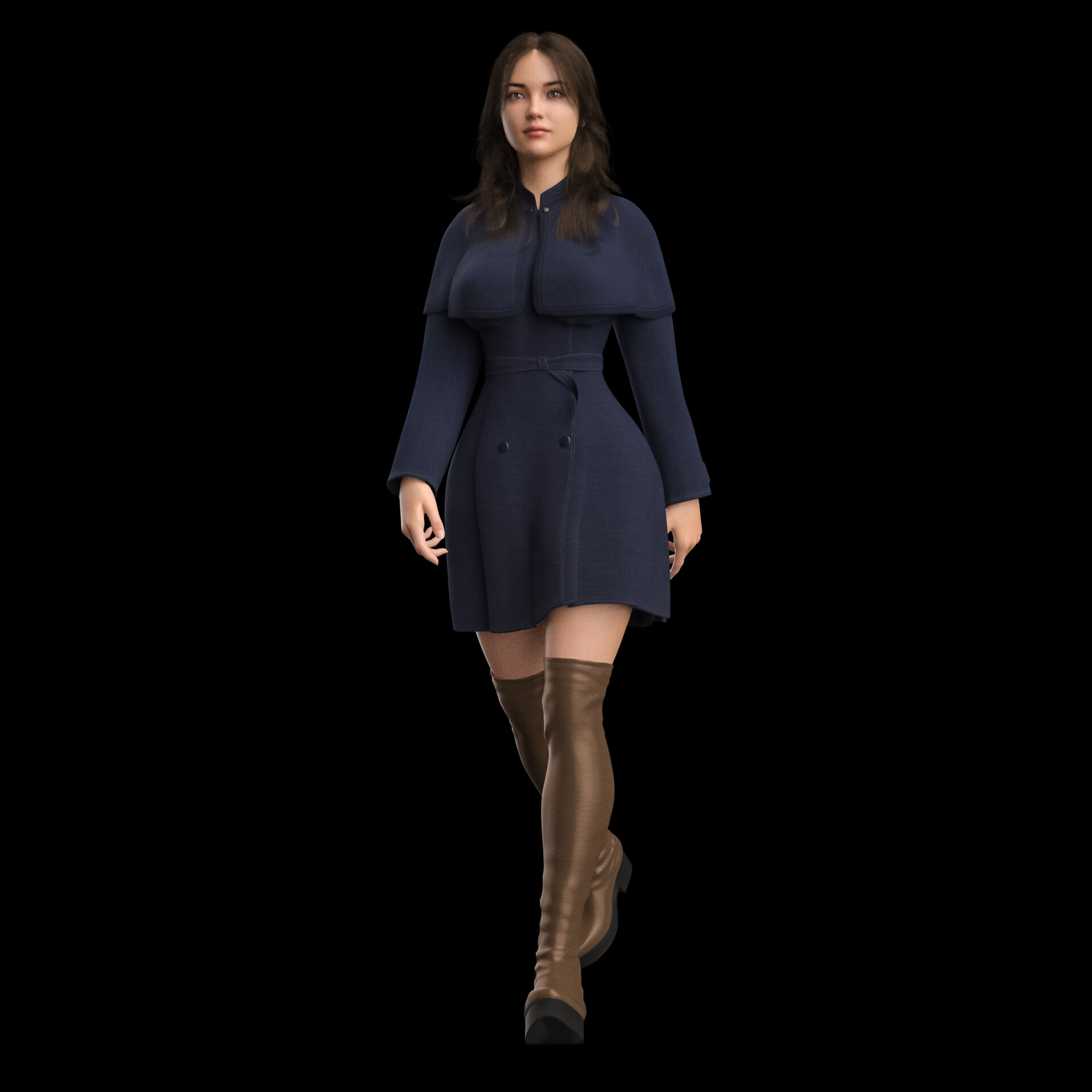 ArtStation - Olivia Game Ready 3D Character