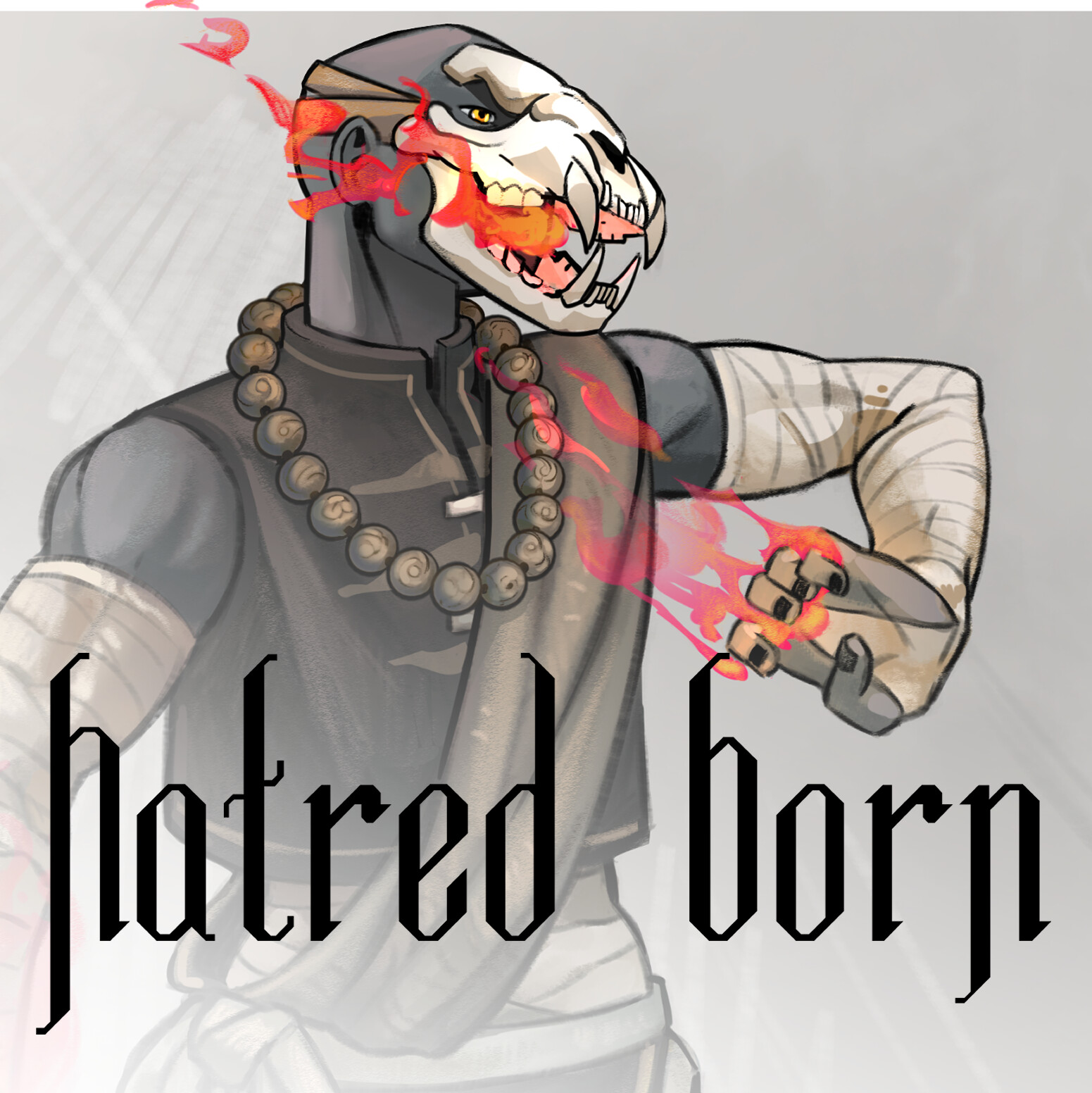 ArtStation - HATRED BORN - The Fighter