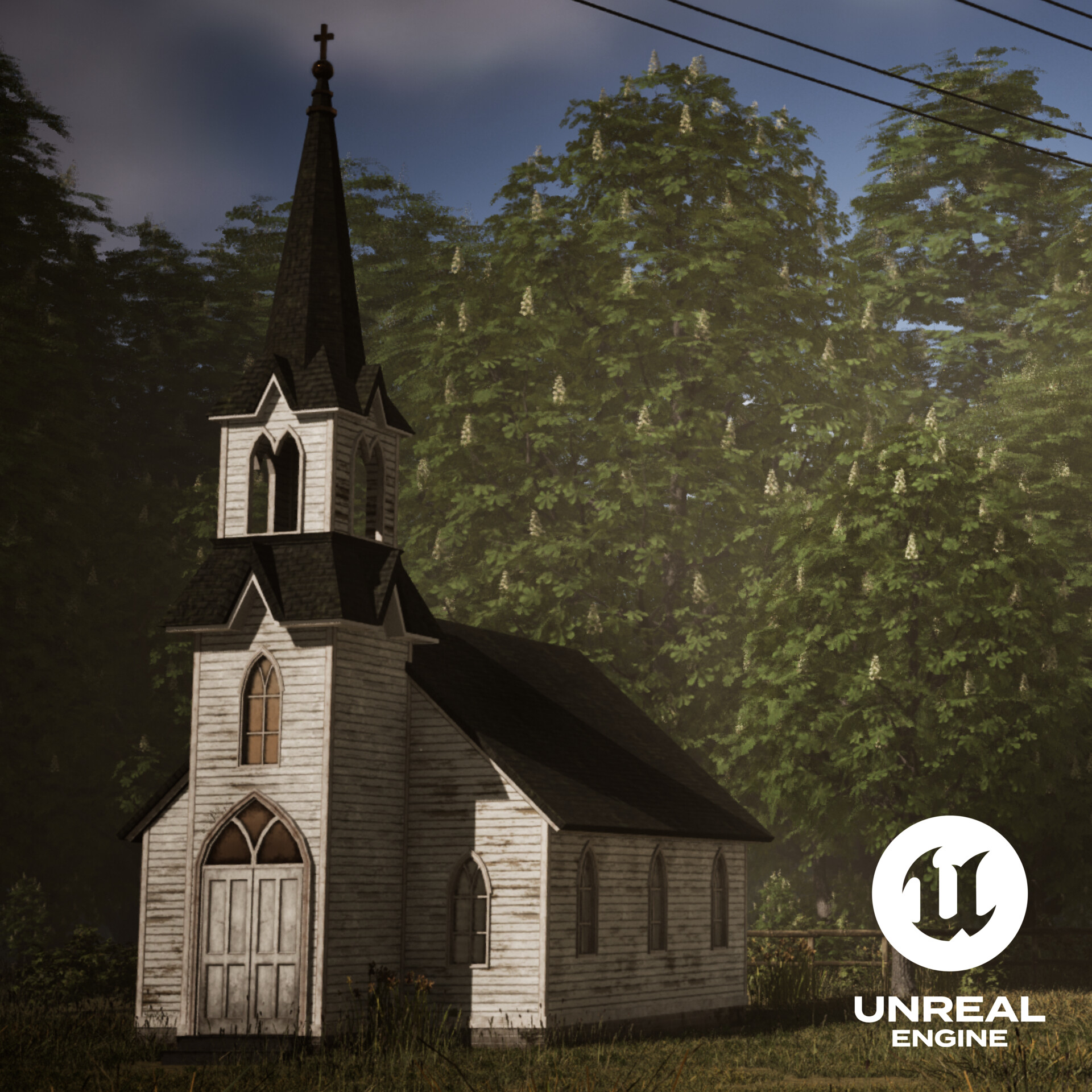 ArtStation - Southern Gothic Church