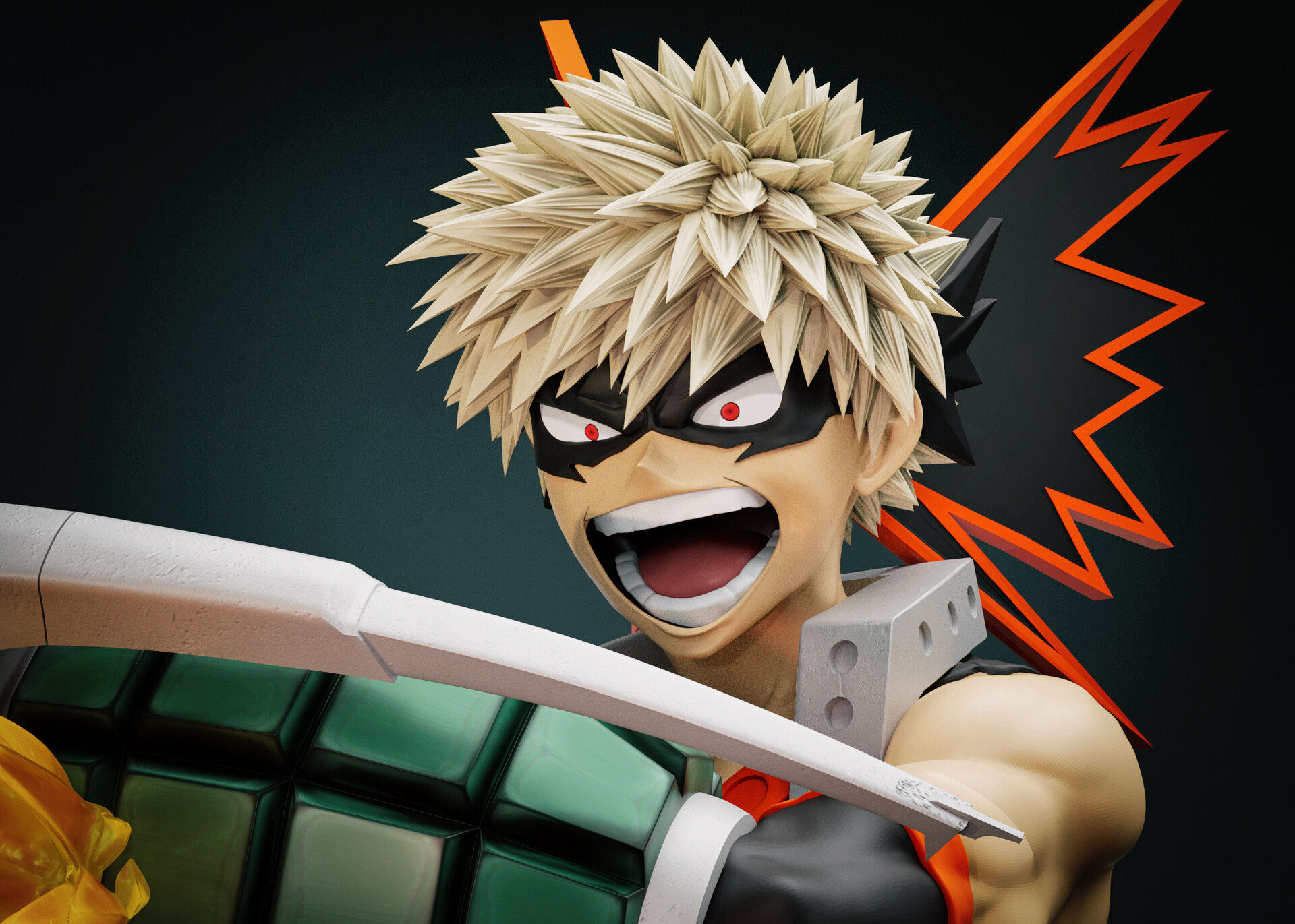 ArtStation - Bakugo AP Shot