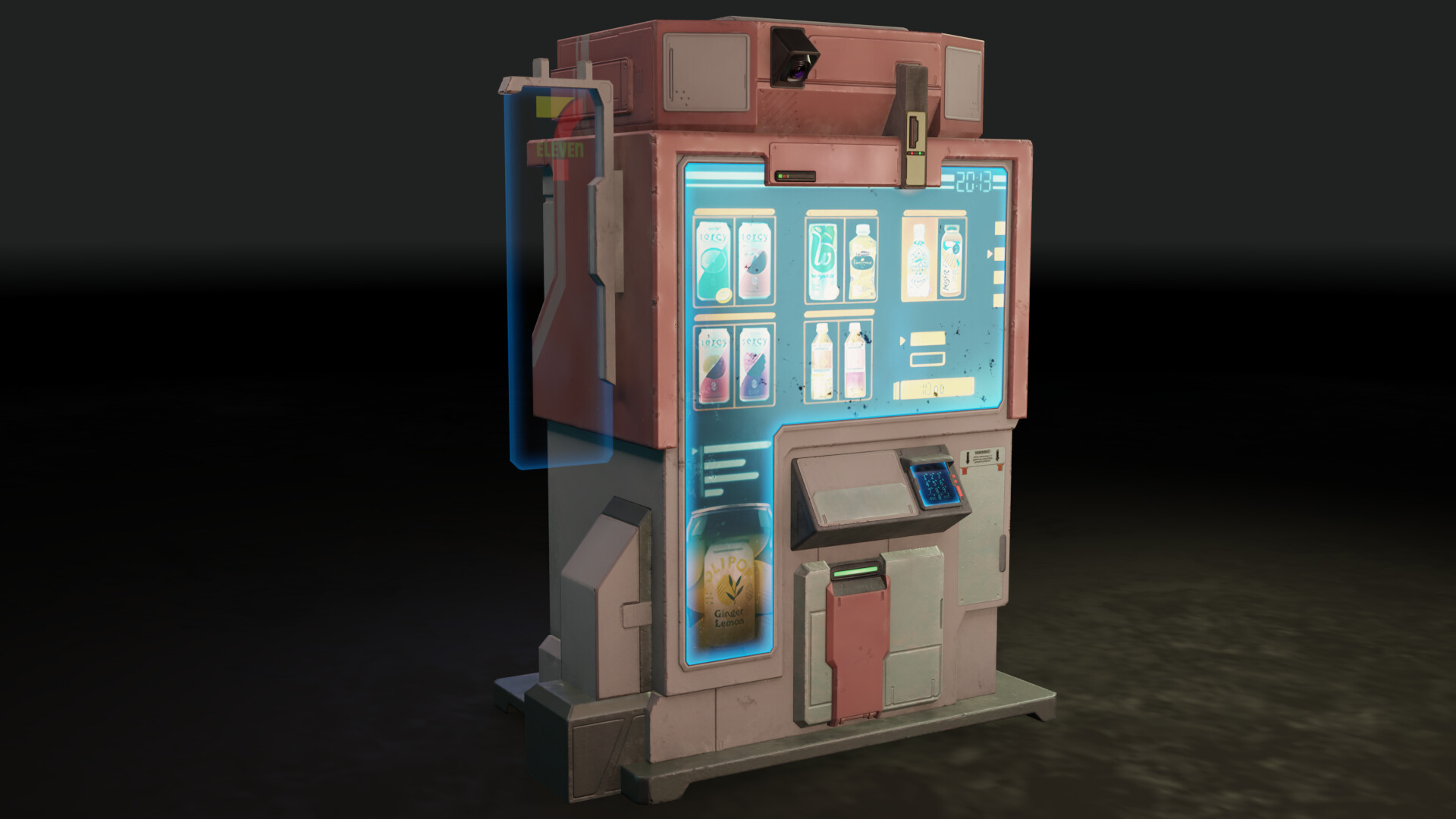 ArtStation - Sci-Fi vending machine