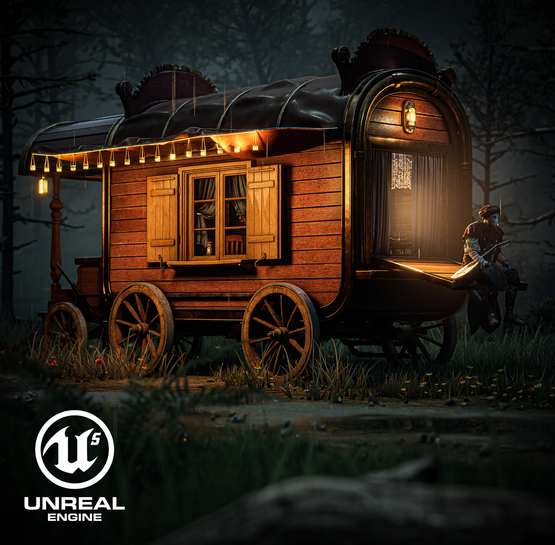 ArtStation - Traveling Shop Props - UE5