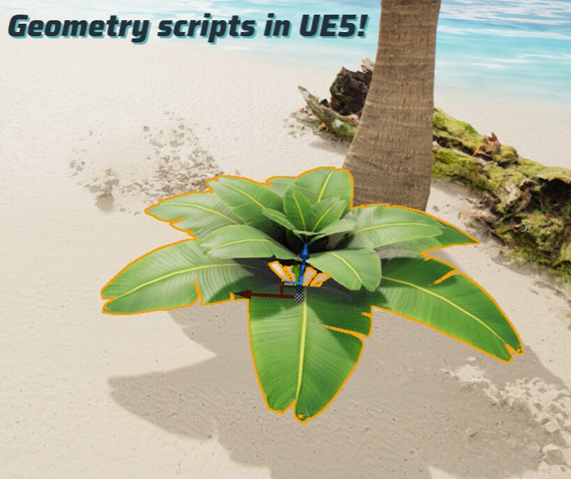 ArtStation - Geometry scripting in Unreal Engine 5!
