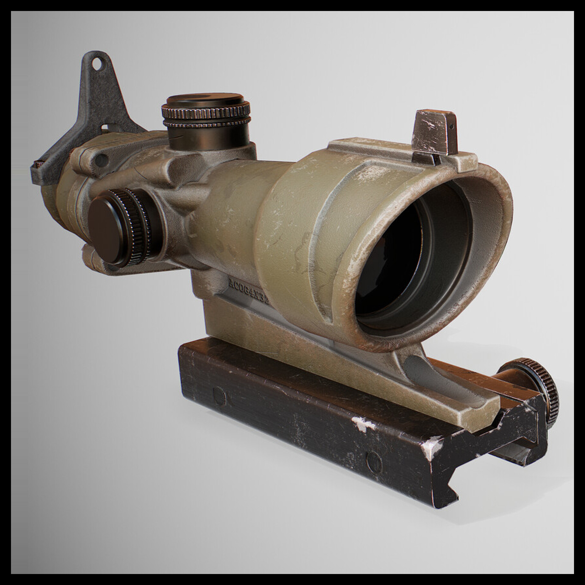 ArtStation - ACOG Scope Prop