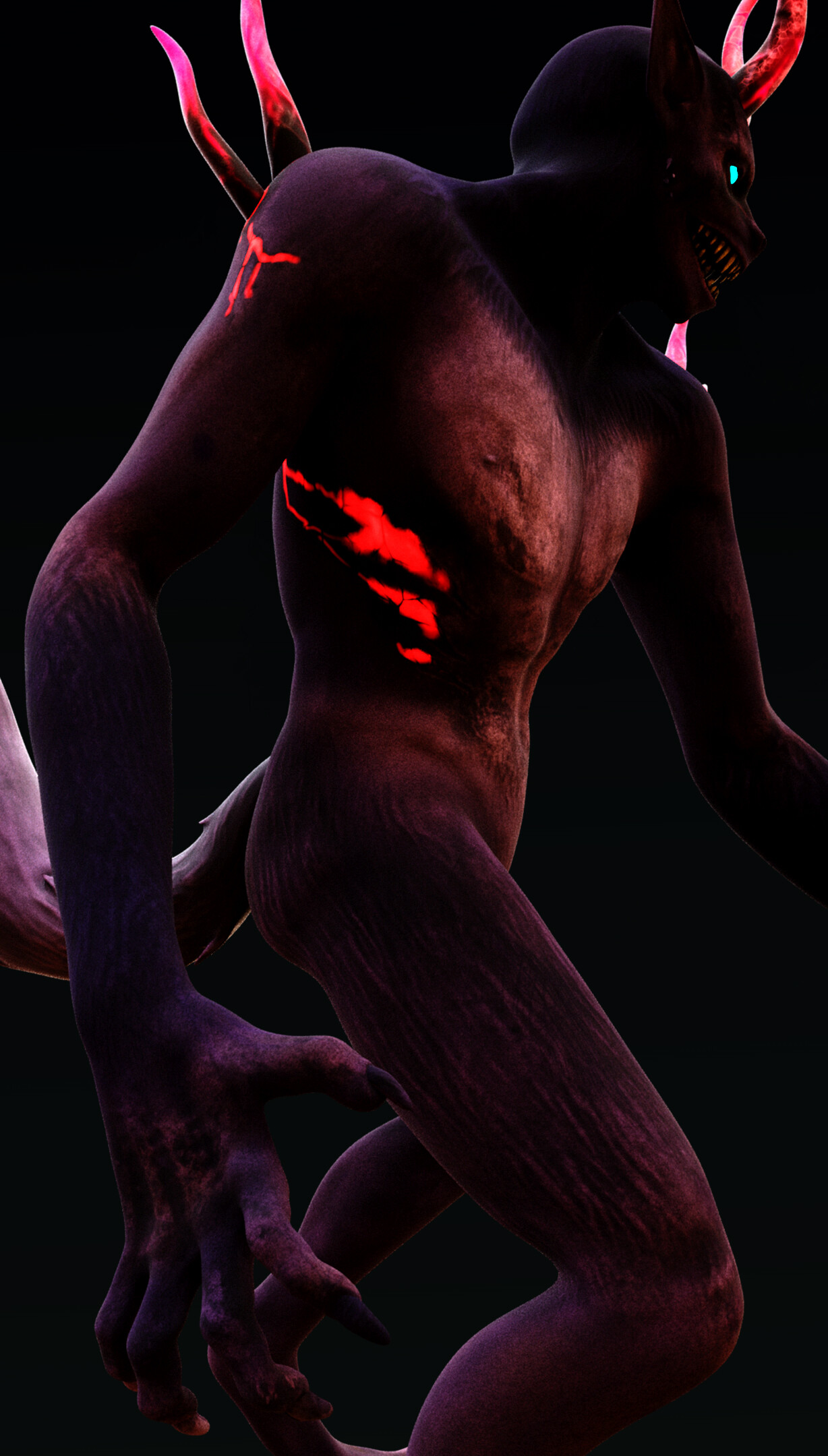 ArtStation - Infernal Werewolf