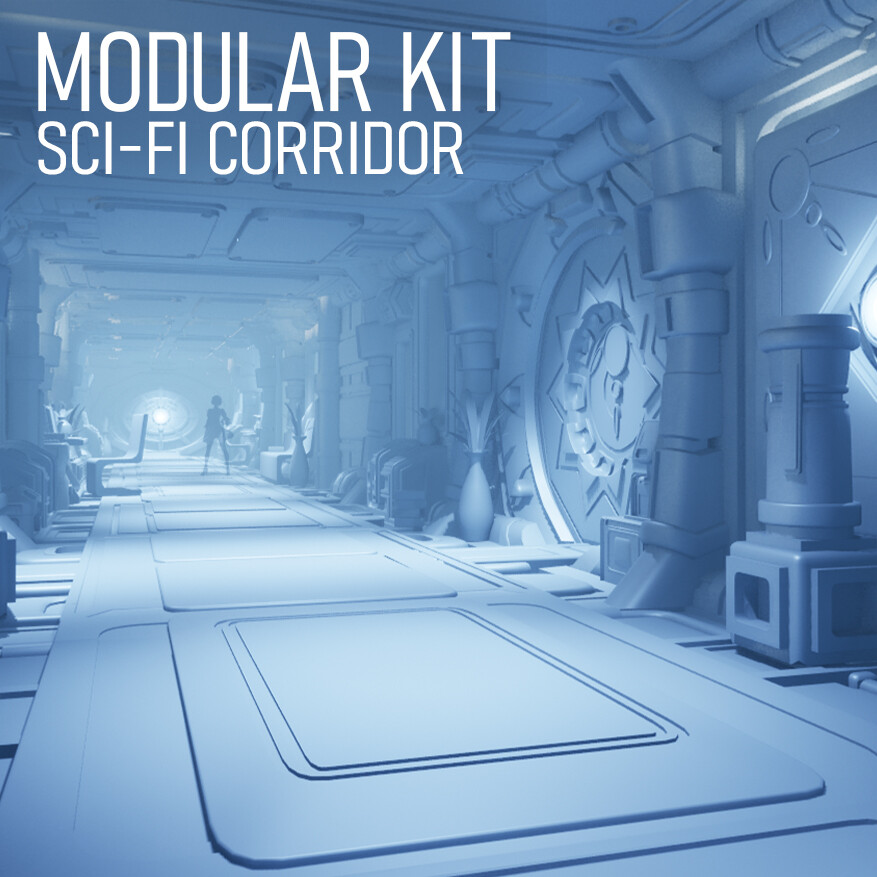 ArtStation - Sci-Fi Corridor | Modular Kit