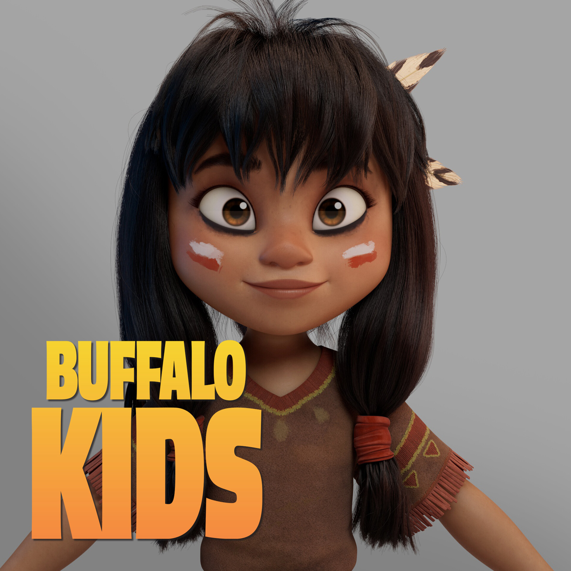 ArtStation - Red Moon Buffalo Kids