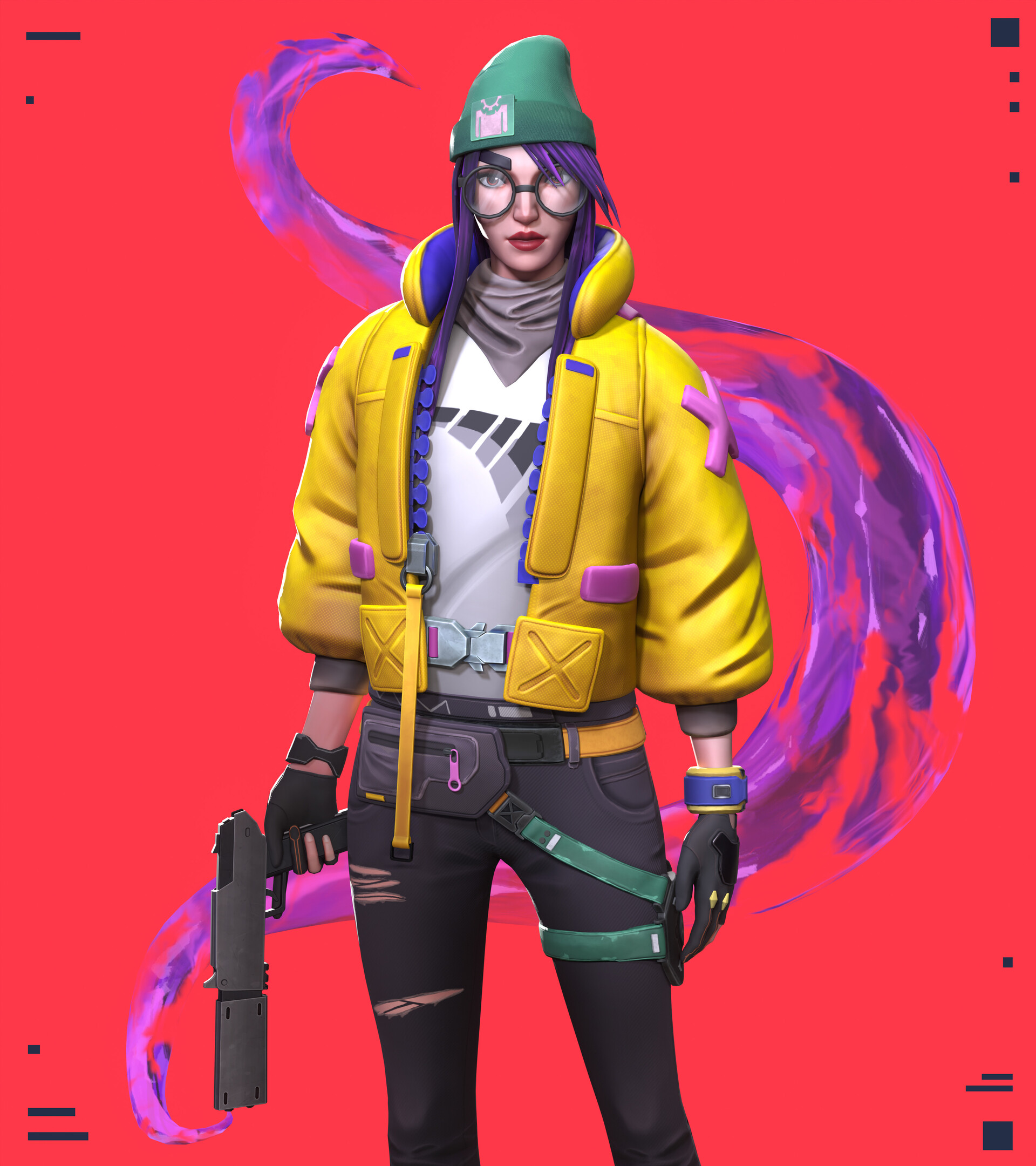 ArtStation - VALORANT - Killjoy (Game Ready)