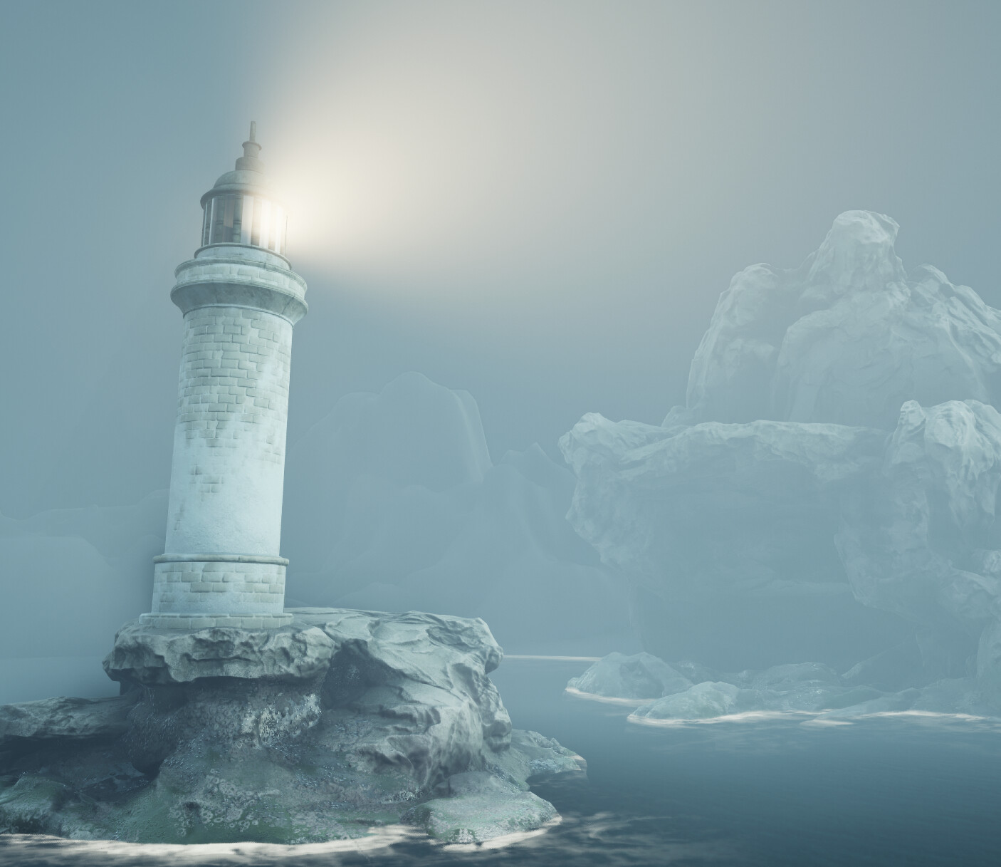 ArtStation - Lighthouse - UE5 (WIP)
