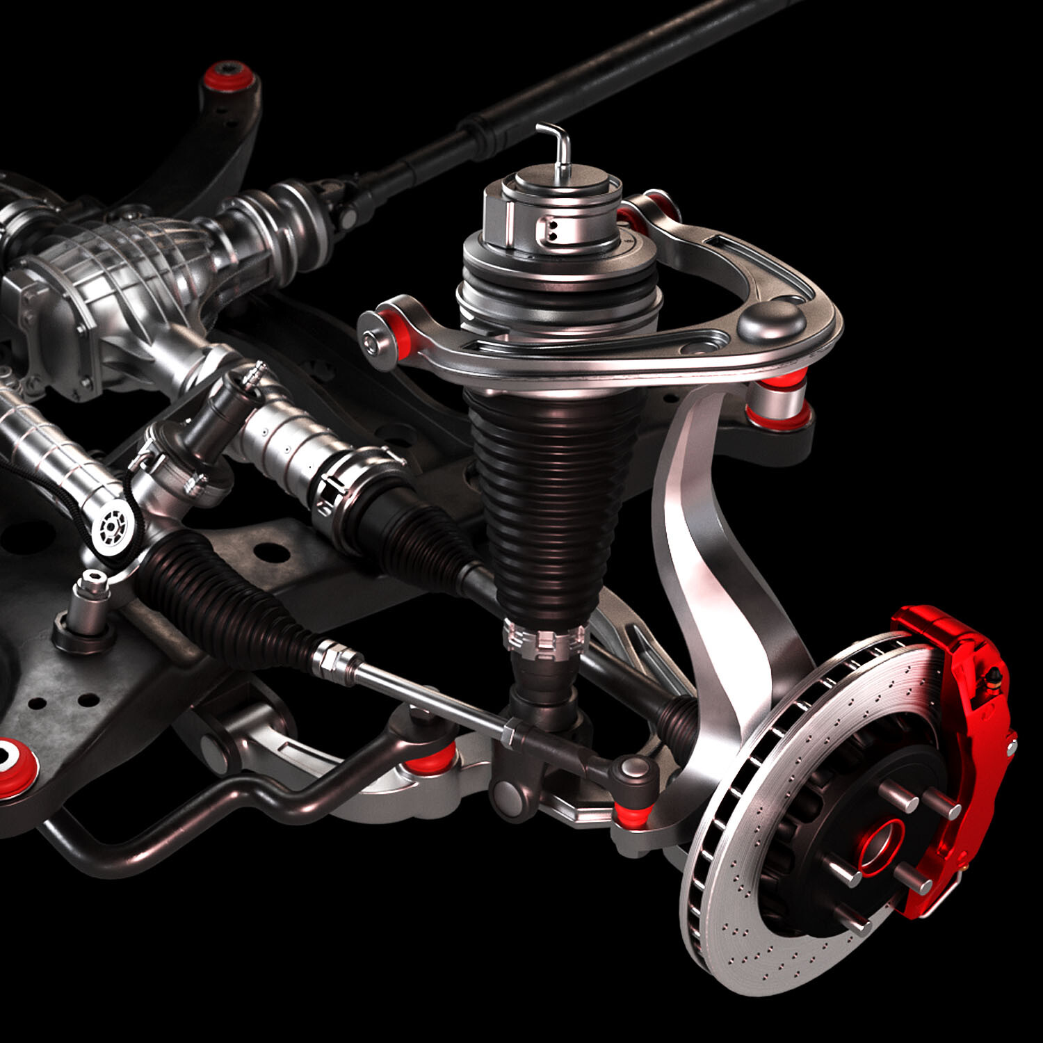 ArtStation - Front axle