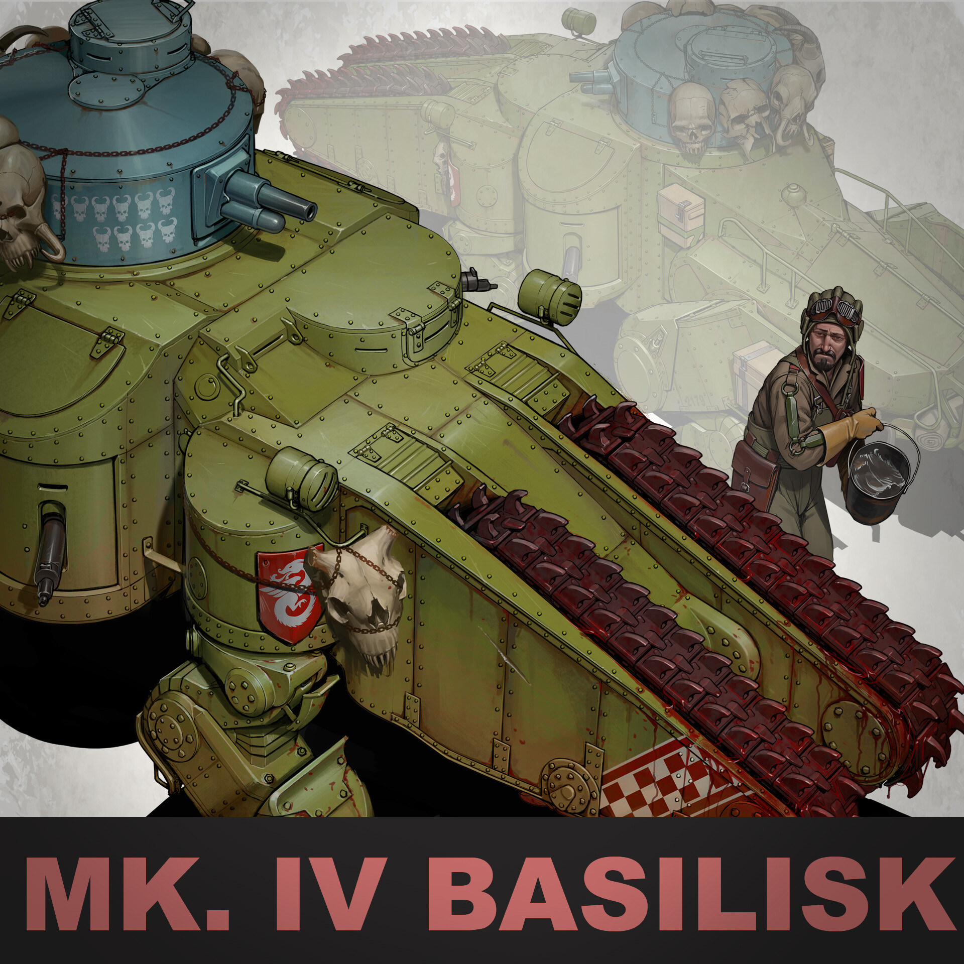 ArtStation - Mk. IV Basilisk