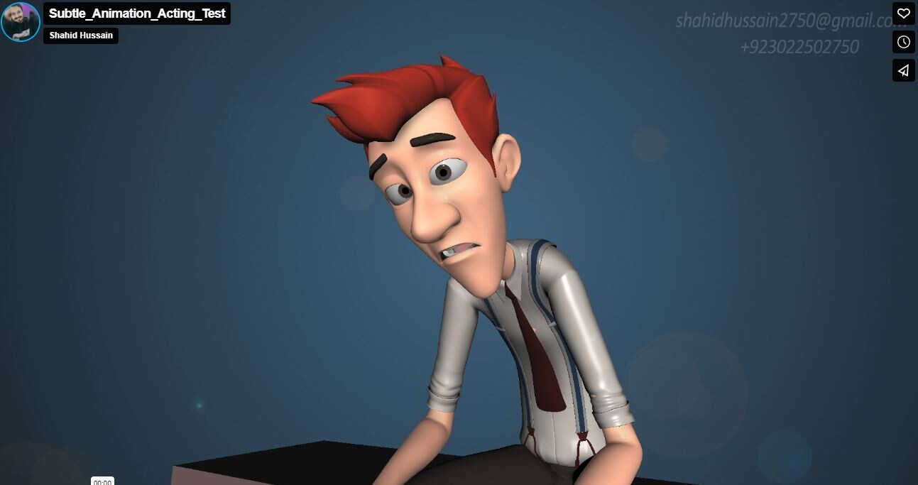 ArtStation - Subtle_Animation_Acting_Test