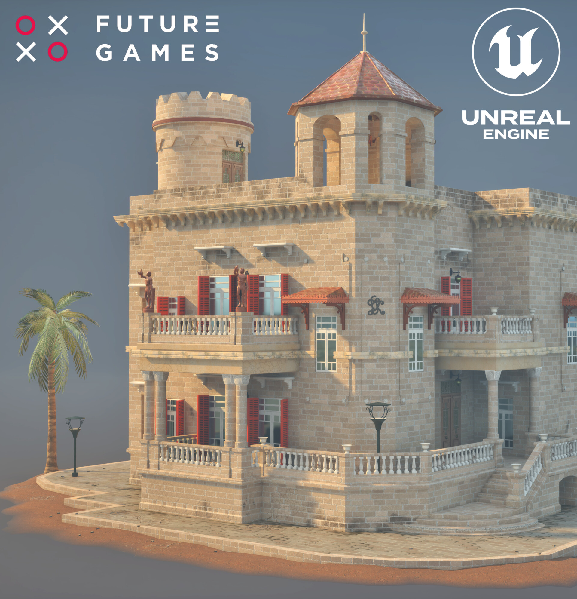 ArtStation - Syros Palace