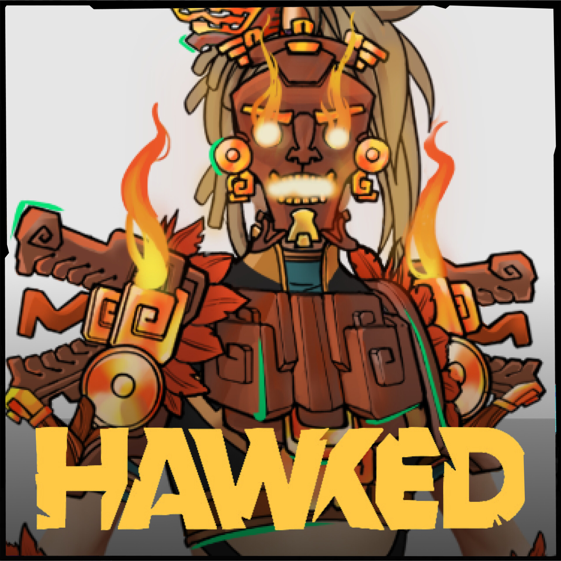 ArtStation - 2D Concept Art for Hawked: Outfits