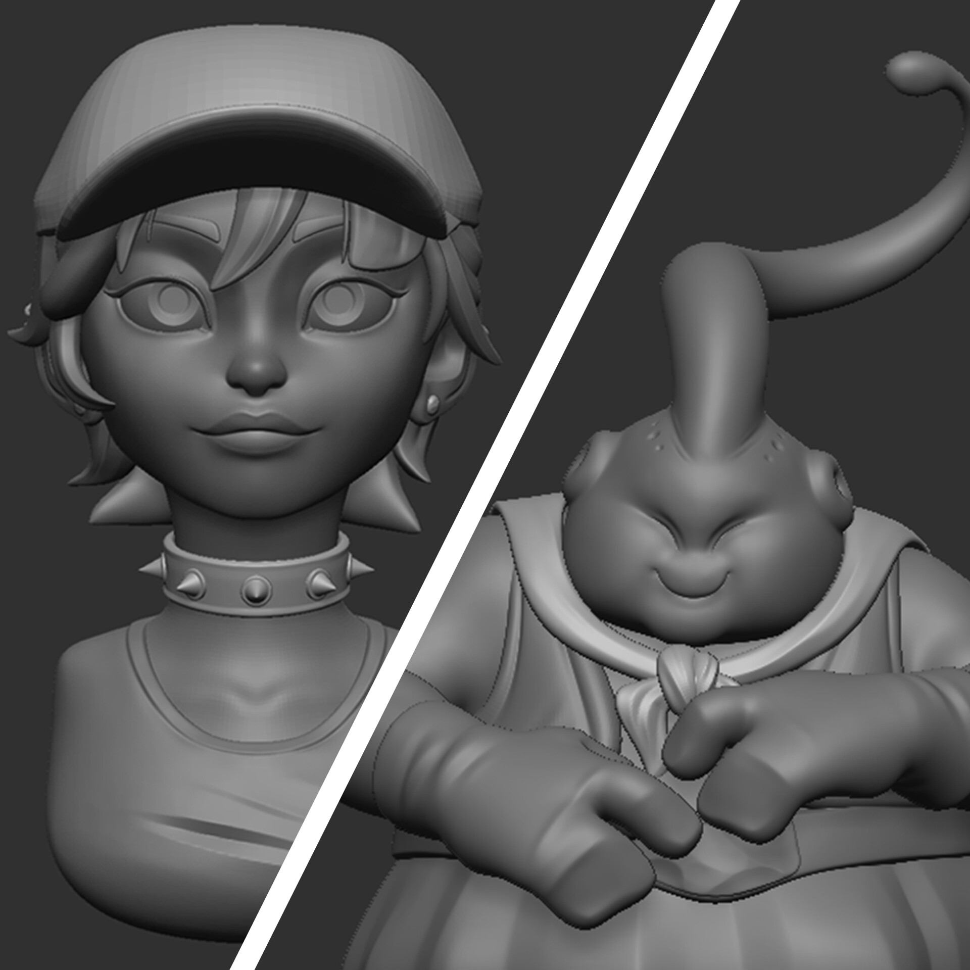 ArtStation - Zbrush Sculpting Practice 2024