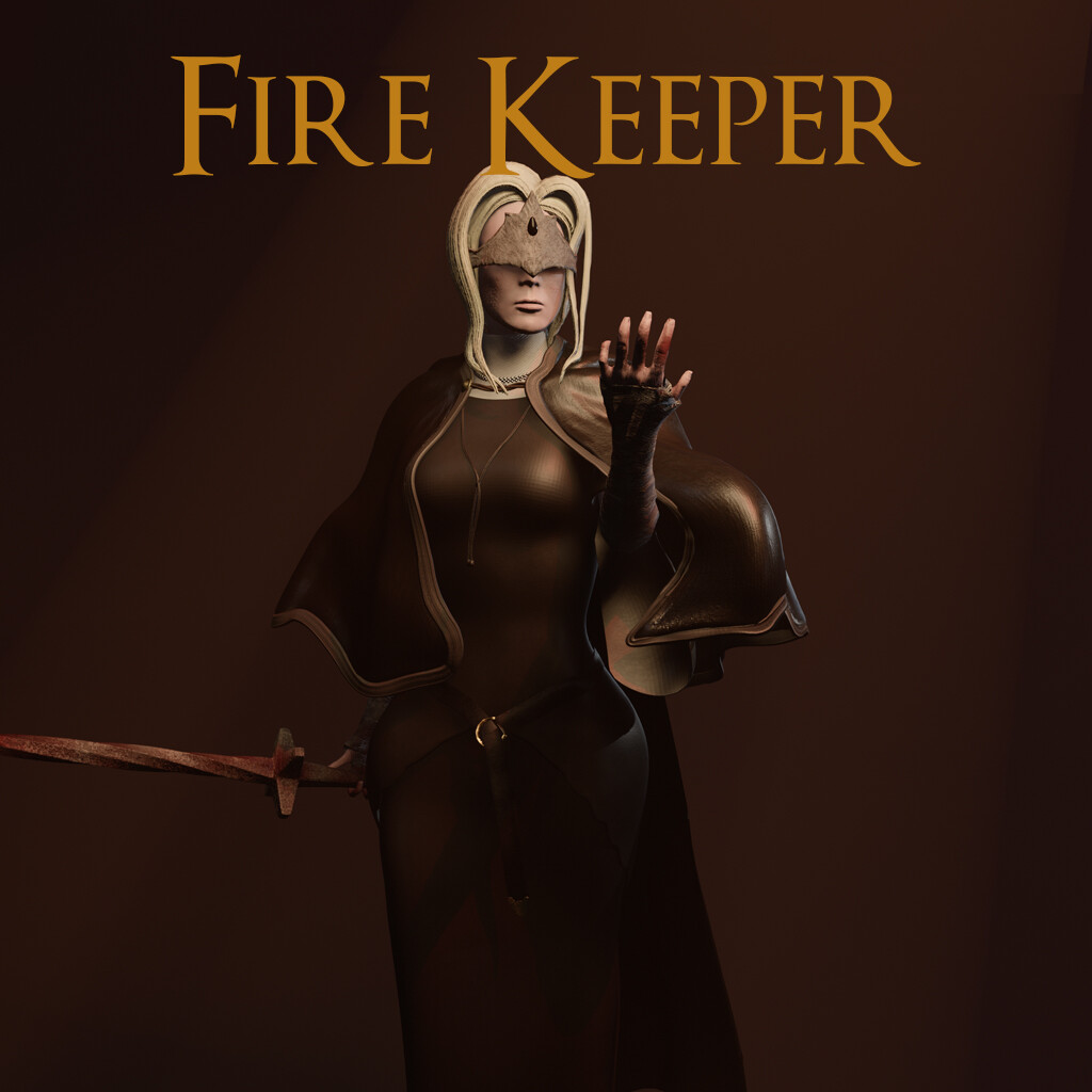 ArtStation - Firekeeper 3D Model