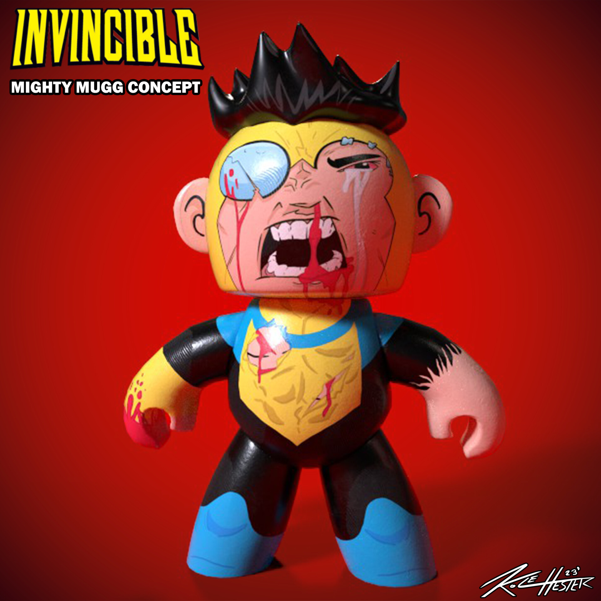 ArtStation - Invincible Mighty Mugg (2023)