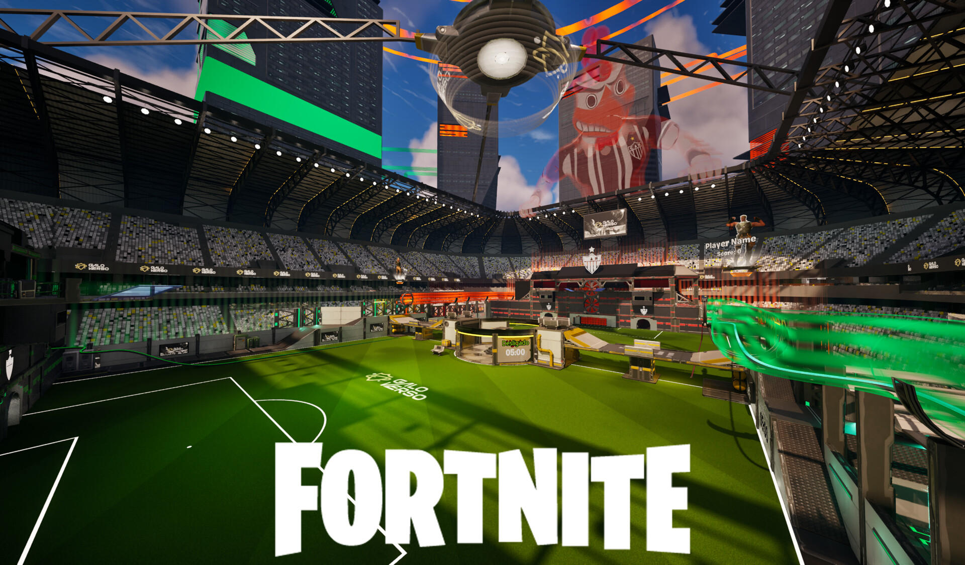 ArtStation - Red vs Green - Arena MRV - Fortnite