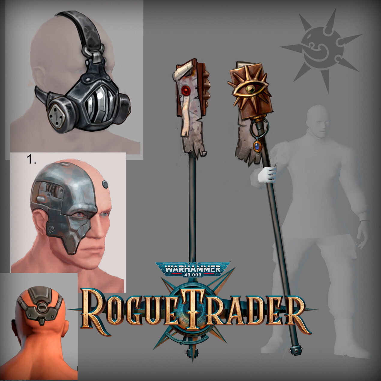 ArtStation - My concept art for the computer game Warhammer 40k Rogue ...