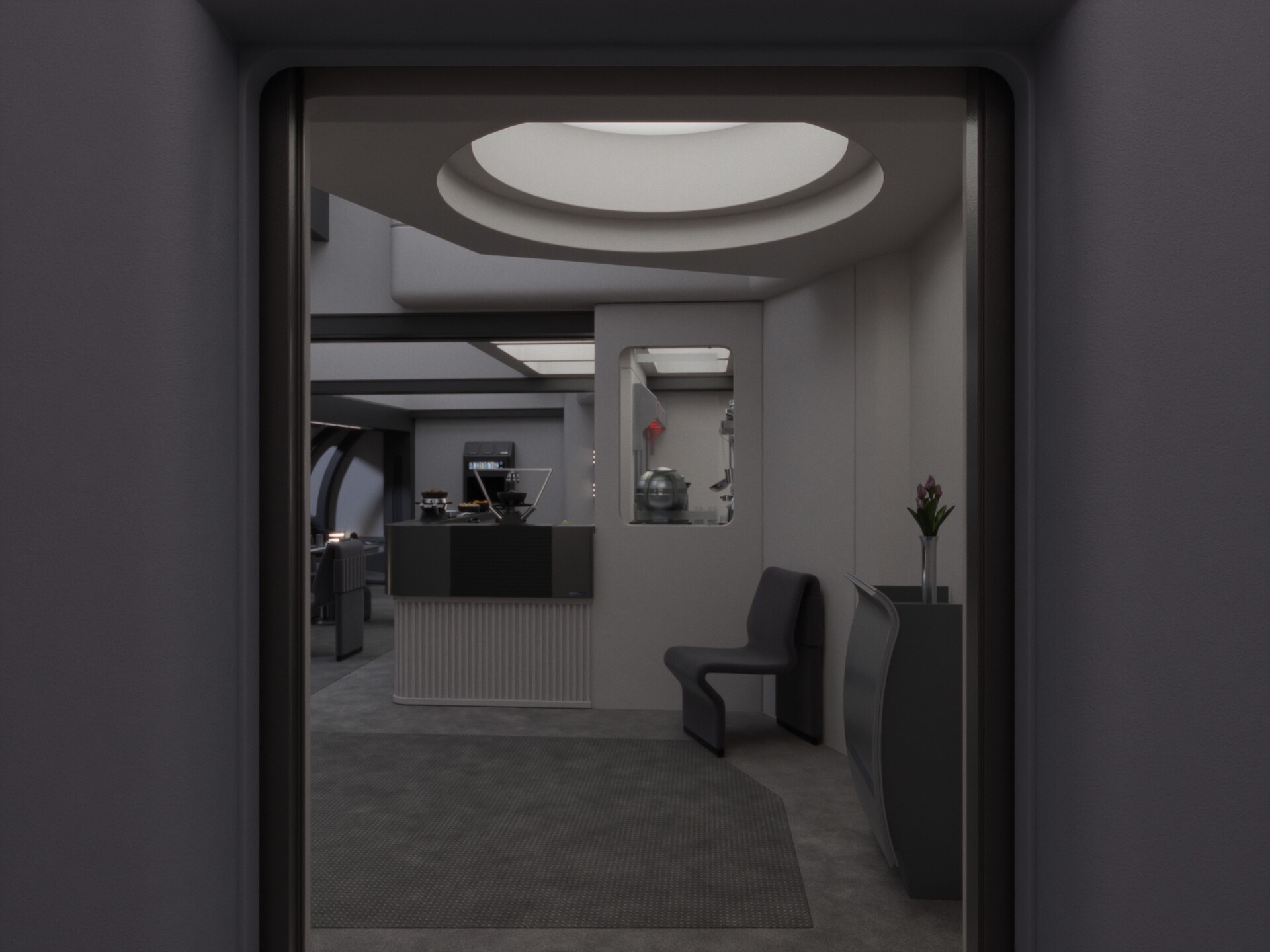 ArtStation - Mess Hall