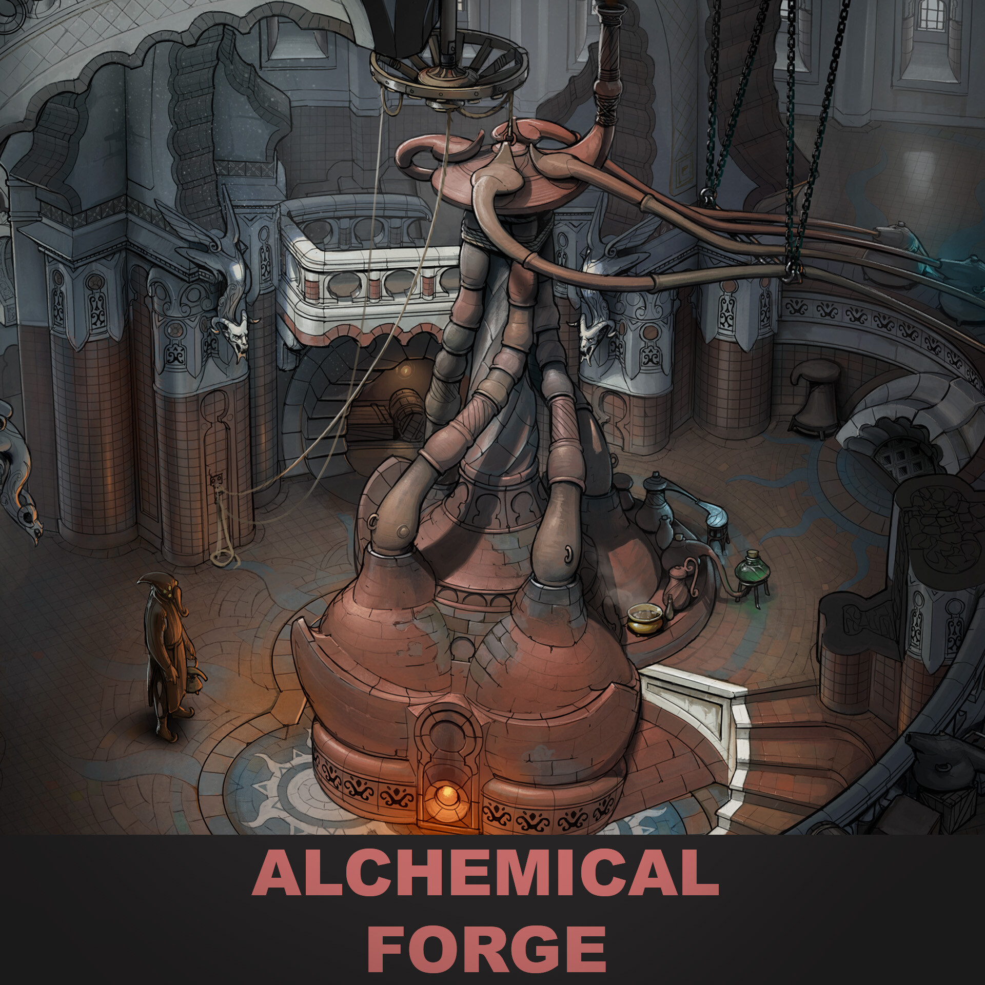 ArtStation - Alchemical Forge