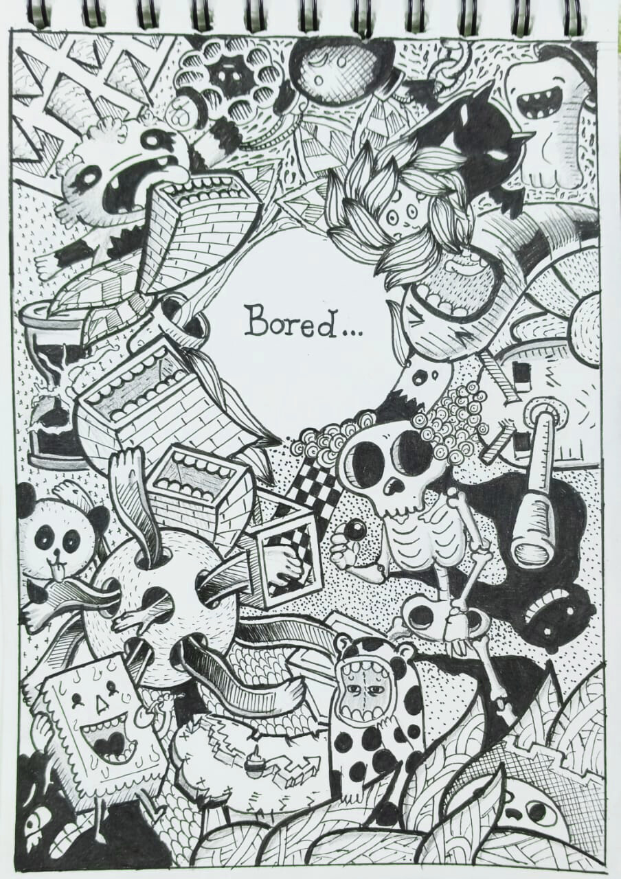ArtStation - Bored Demons - Doodle