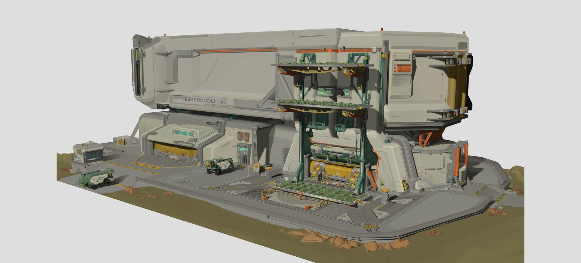 ArtStation - Colonization_ broccoli