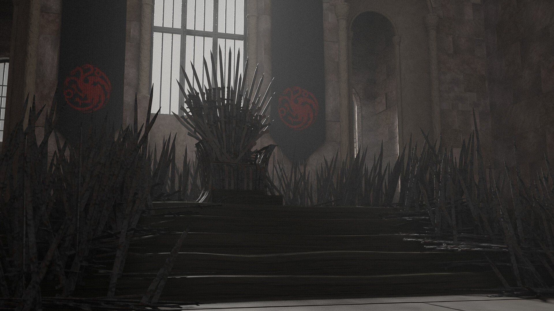 ArtStation - IRON THRONE