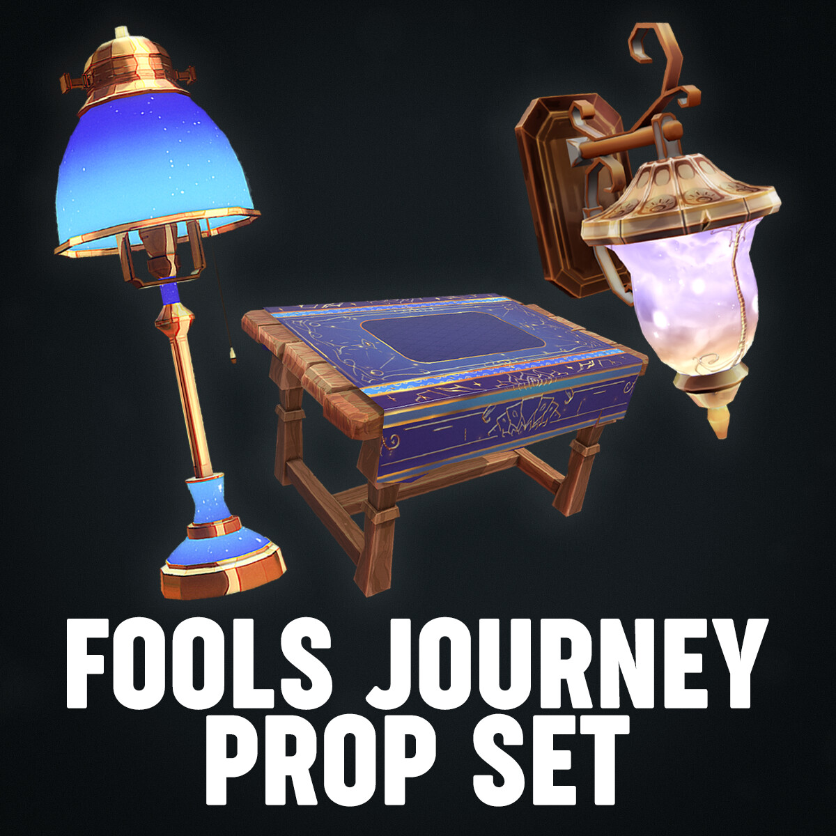 ArtStation - Fools Journey - Prop Set