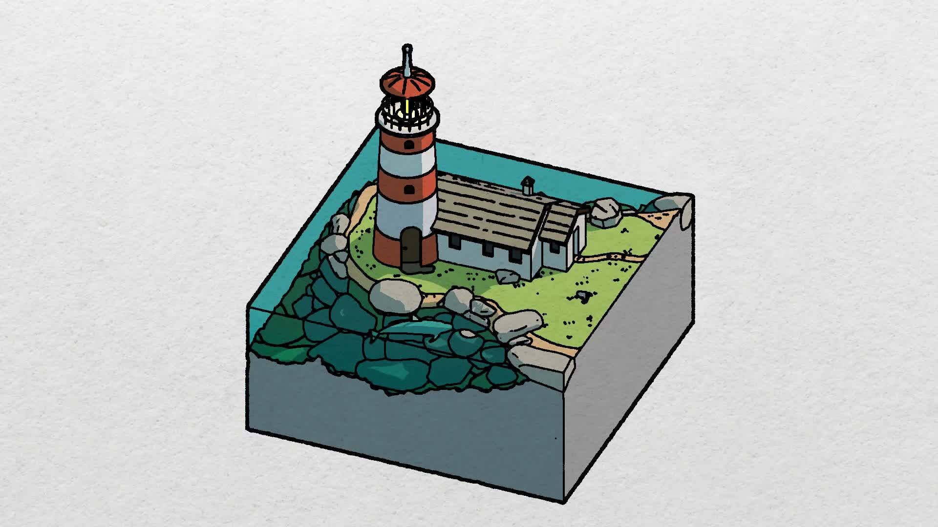 ArtStation - Comic Lighthouse