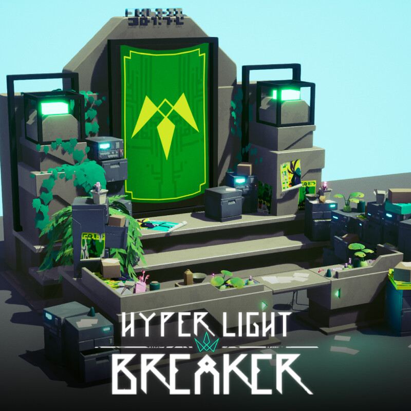 ArtStation - Hyper Light Breaker - Props