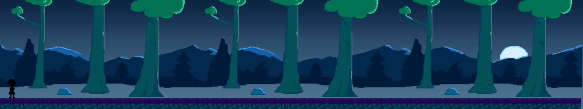 ArtStation - 2D Side Scroller Art-Eclipsed Grove