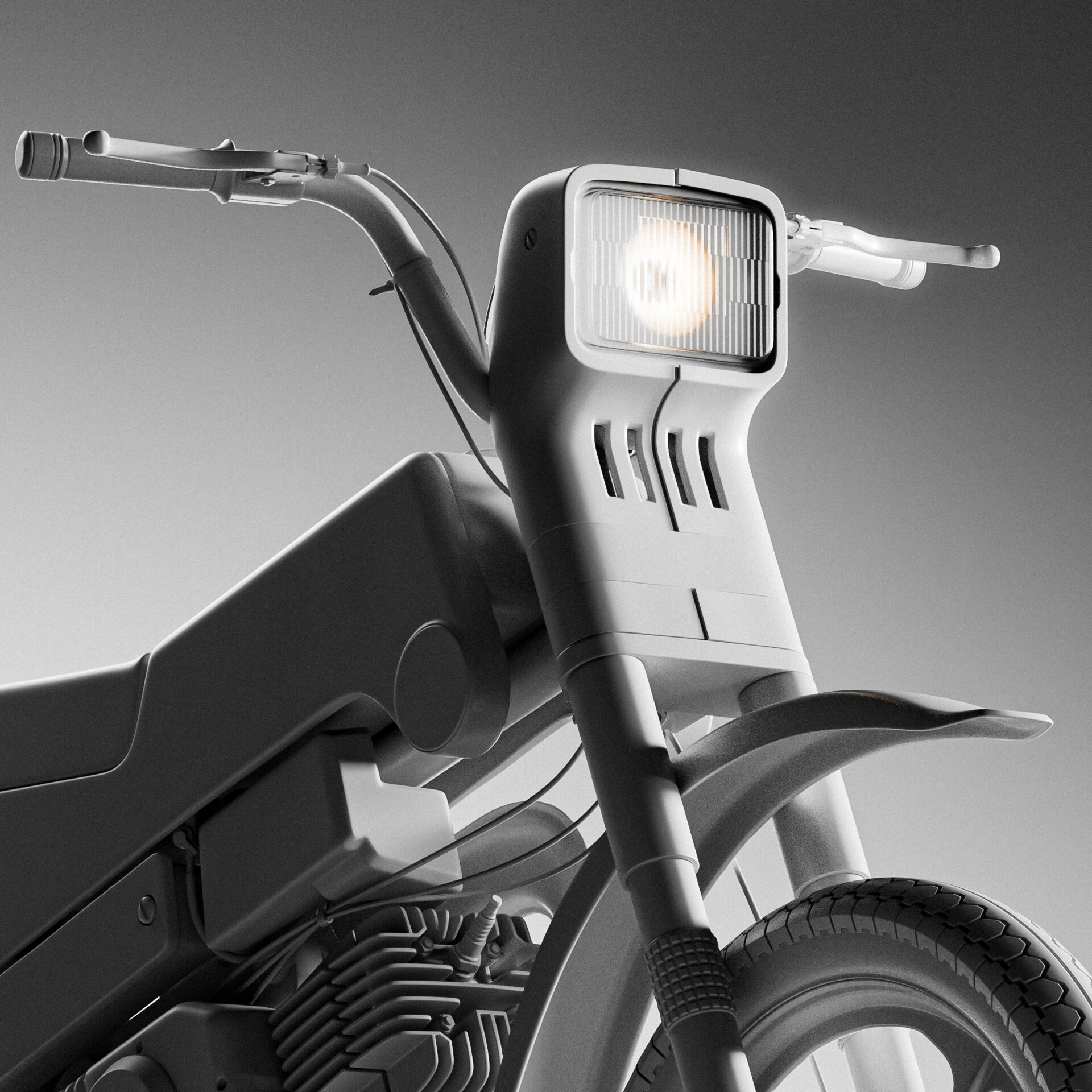 ArtStation - Fantic Sprinter 1984 "WIP"