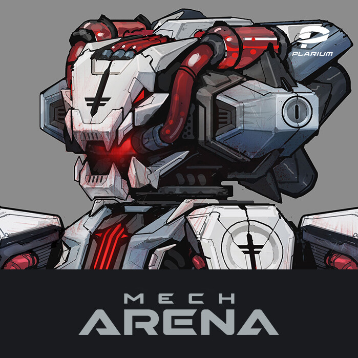 ArtStation - Halloween Vortex skin for Mech Arena.