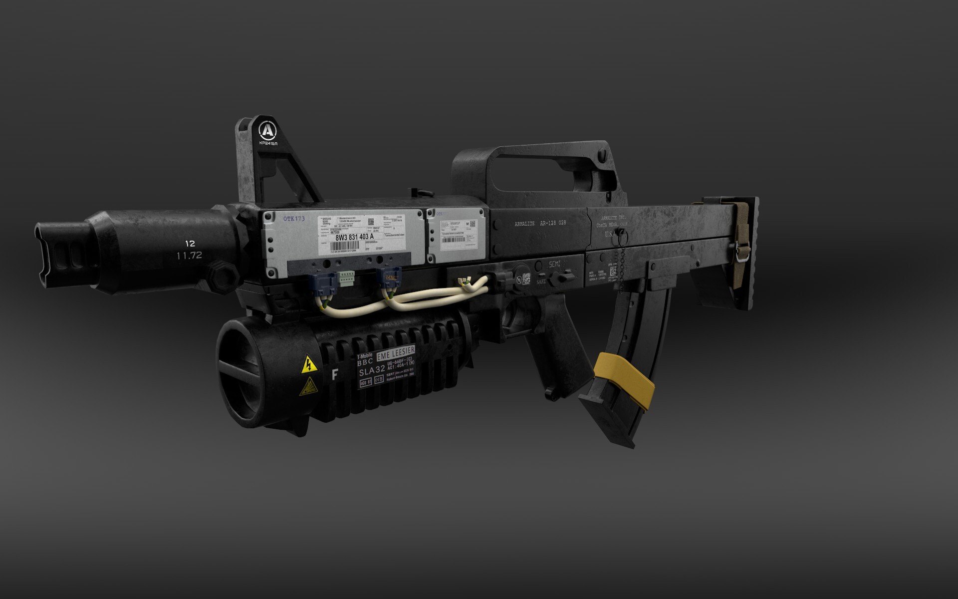 ArtStation - 3D MODELING WEAPON