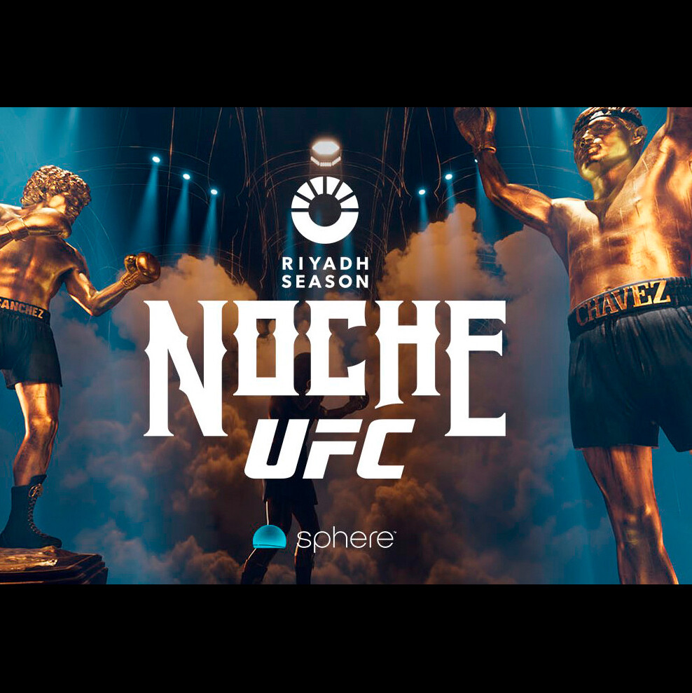 ArtStation - Noche UFC "The Vegas Sphere"
