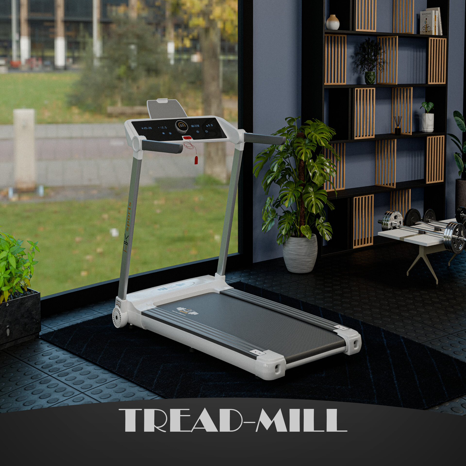 ArtStation - Hyper-Realistic Treadmill Renders