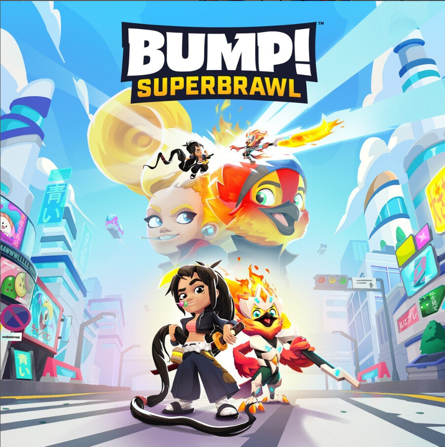 ArtStation - BUMP! superbrawl : Promo Art Punzel Ronin