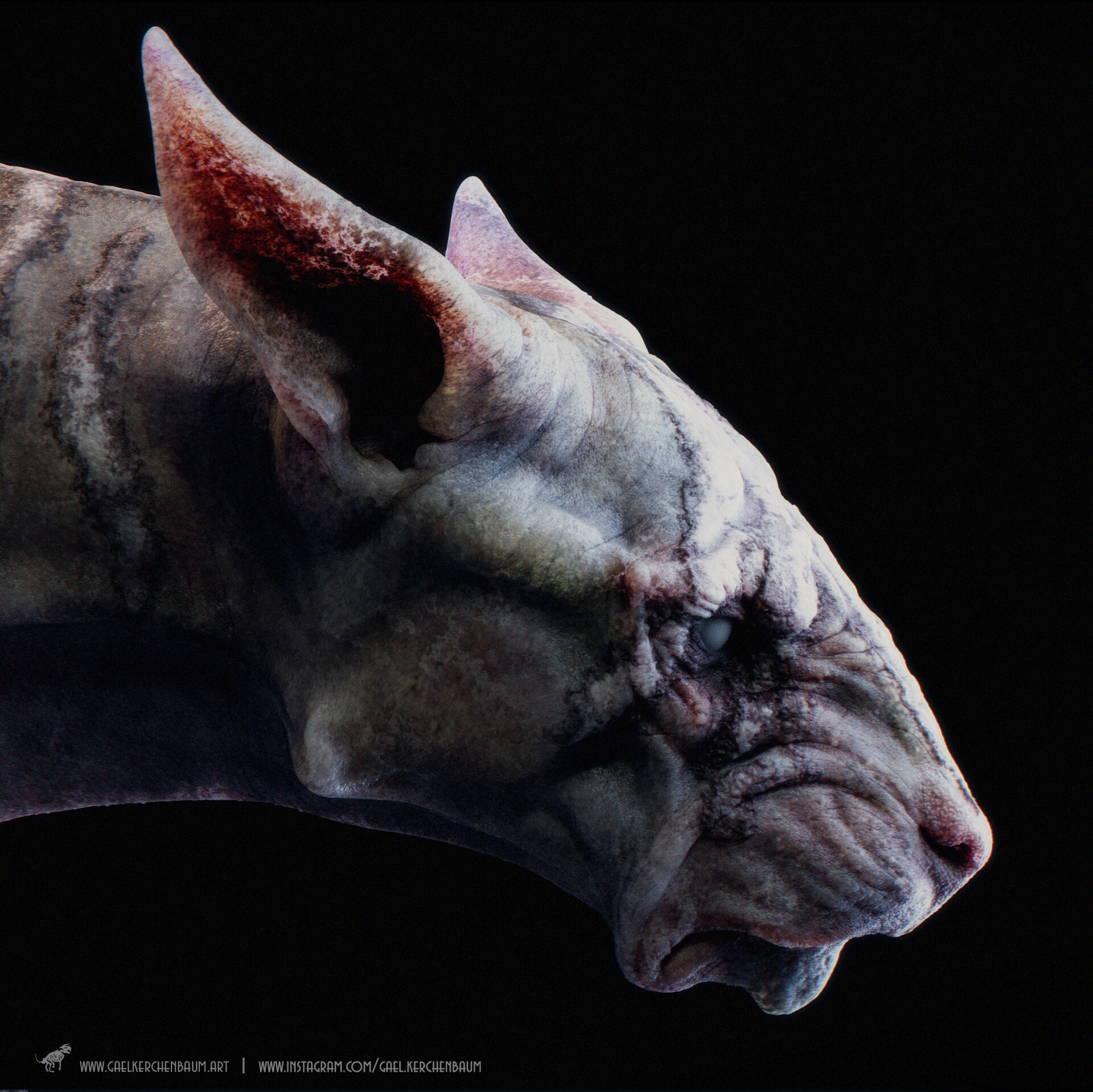 ArtStation - The Warg - Creature mentoring