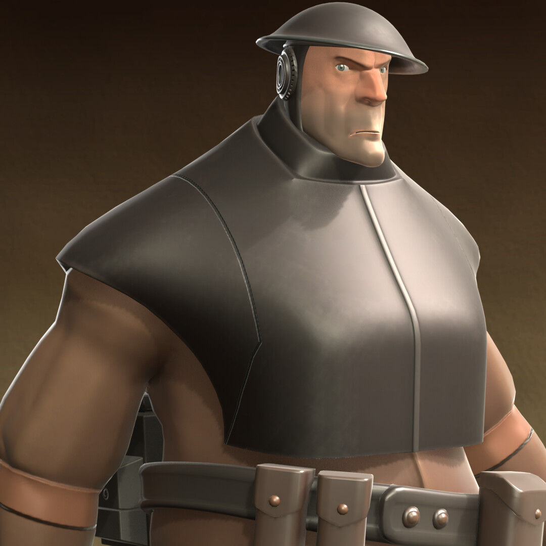 ArtStation - Commando - Team Fortress 2 Concept Character