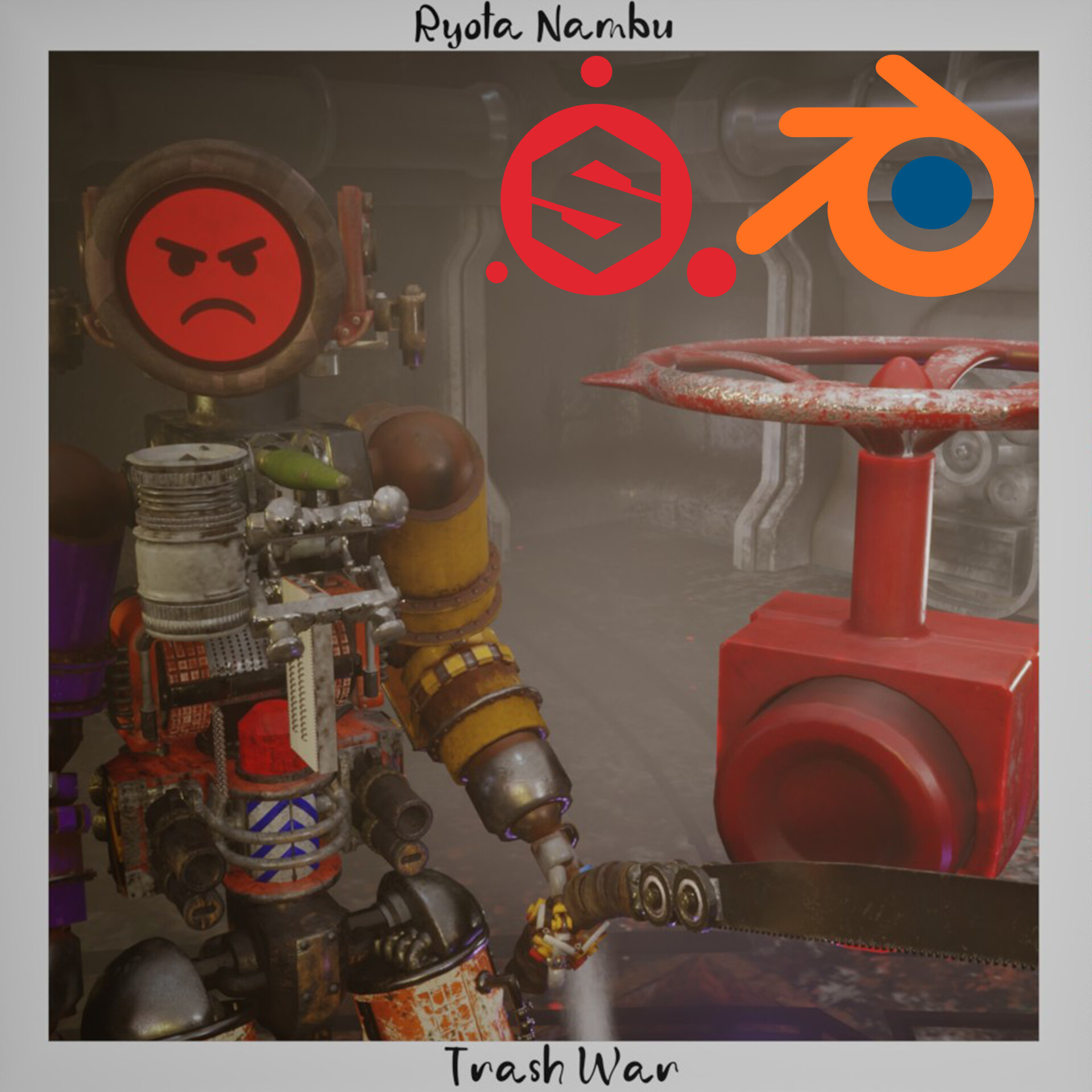 ArtStation - Trash War