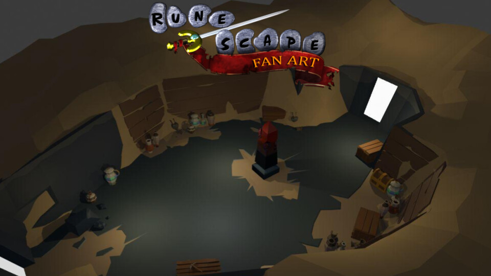 ArtStation - 'OSRS' Fan Art - 'Tombs of Amascut' Alternate Entrance